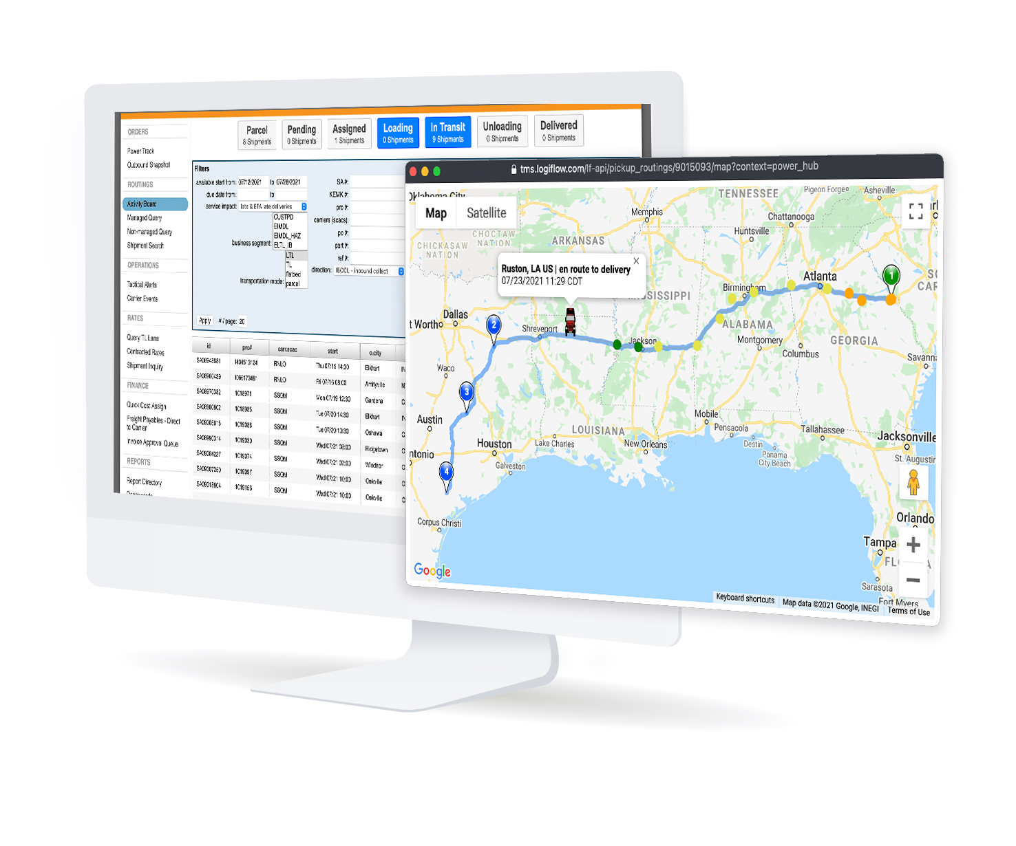Shipment Visibility - LogiFlow